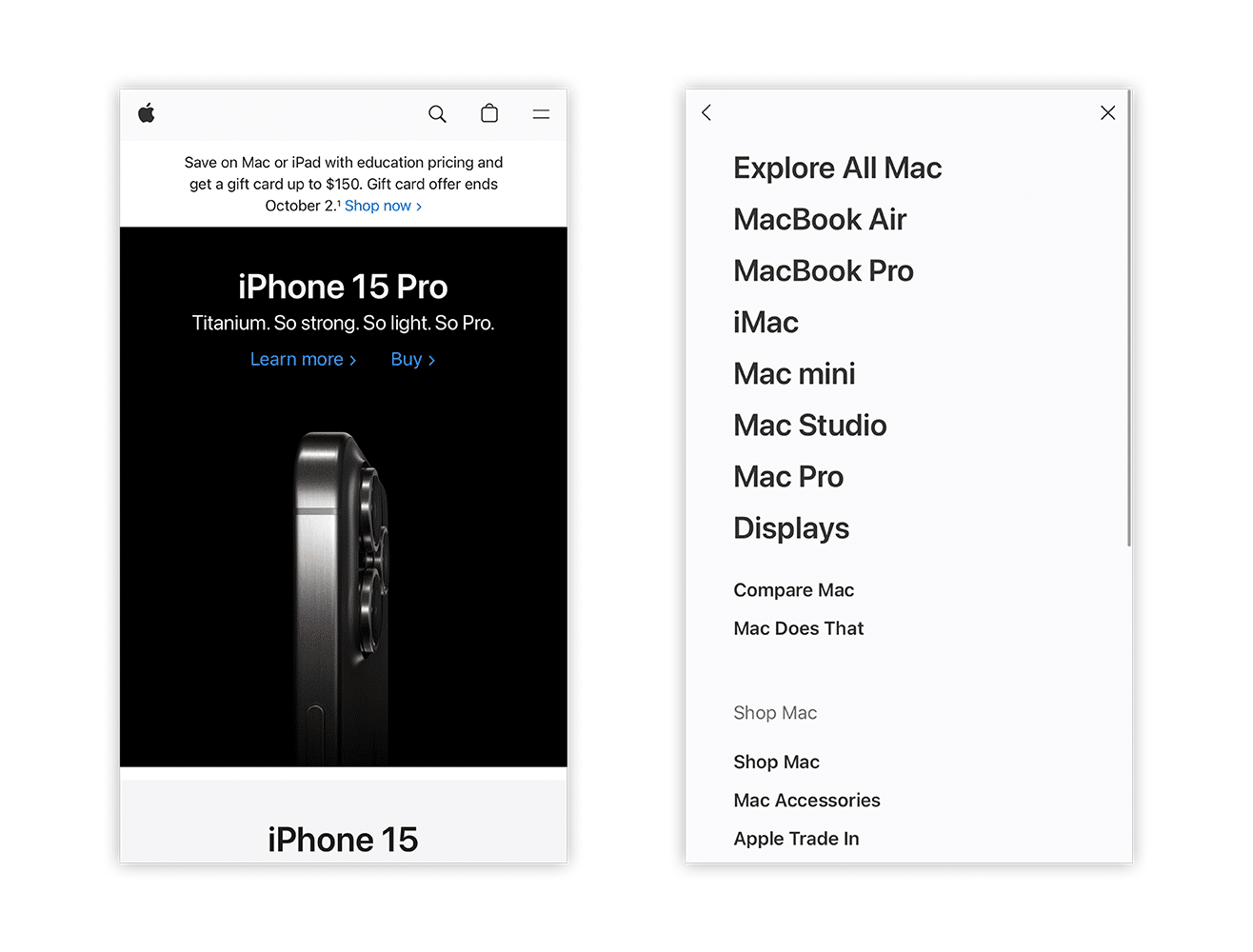 5 Examples of Excellent Mobile Web Design | Digital Ink